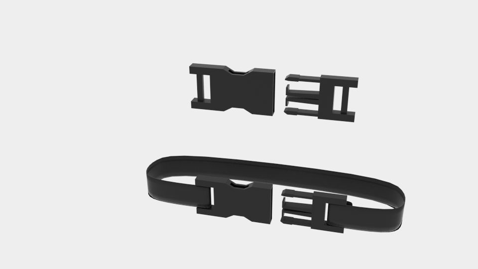 Clip Belt Simple free VR / AR / low-poly 3D model | CGTrader