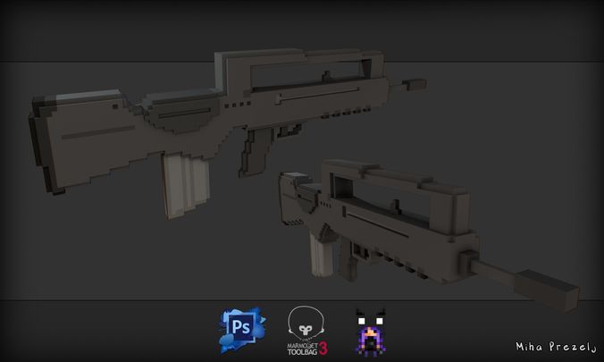 Voxel assets 3D model | CGTrader