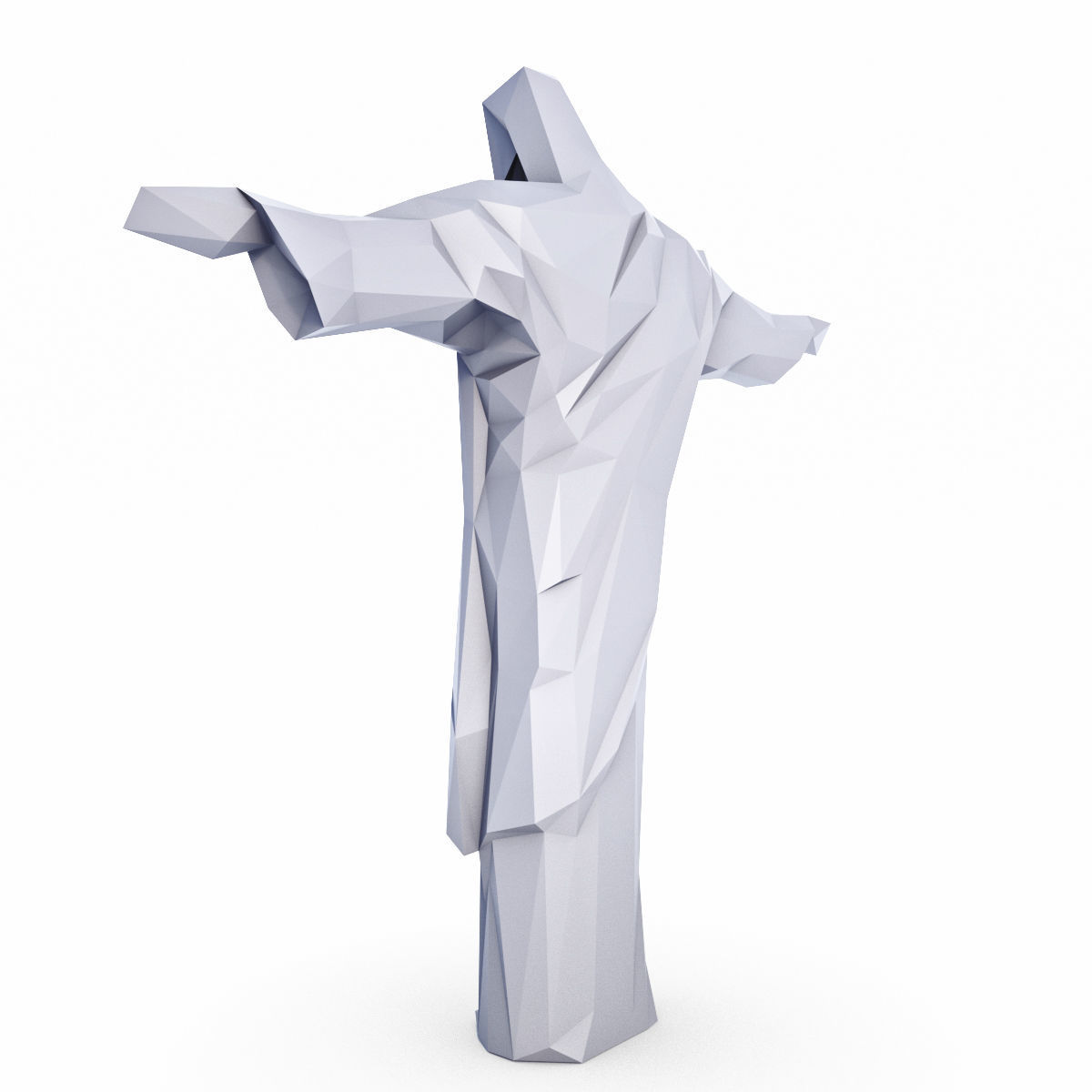 3D model Christ the Redeemer Low Poly VR / AR / low-poly | CGTrader