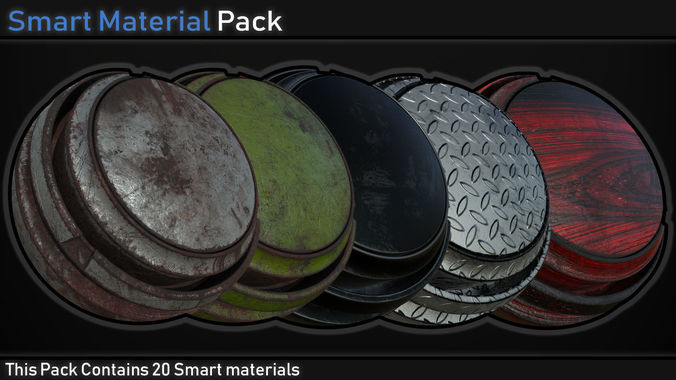 Smart Material Pack Vol 1 Texture | CGTrader
