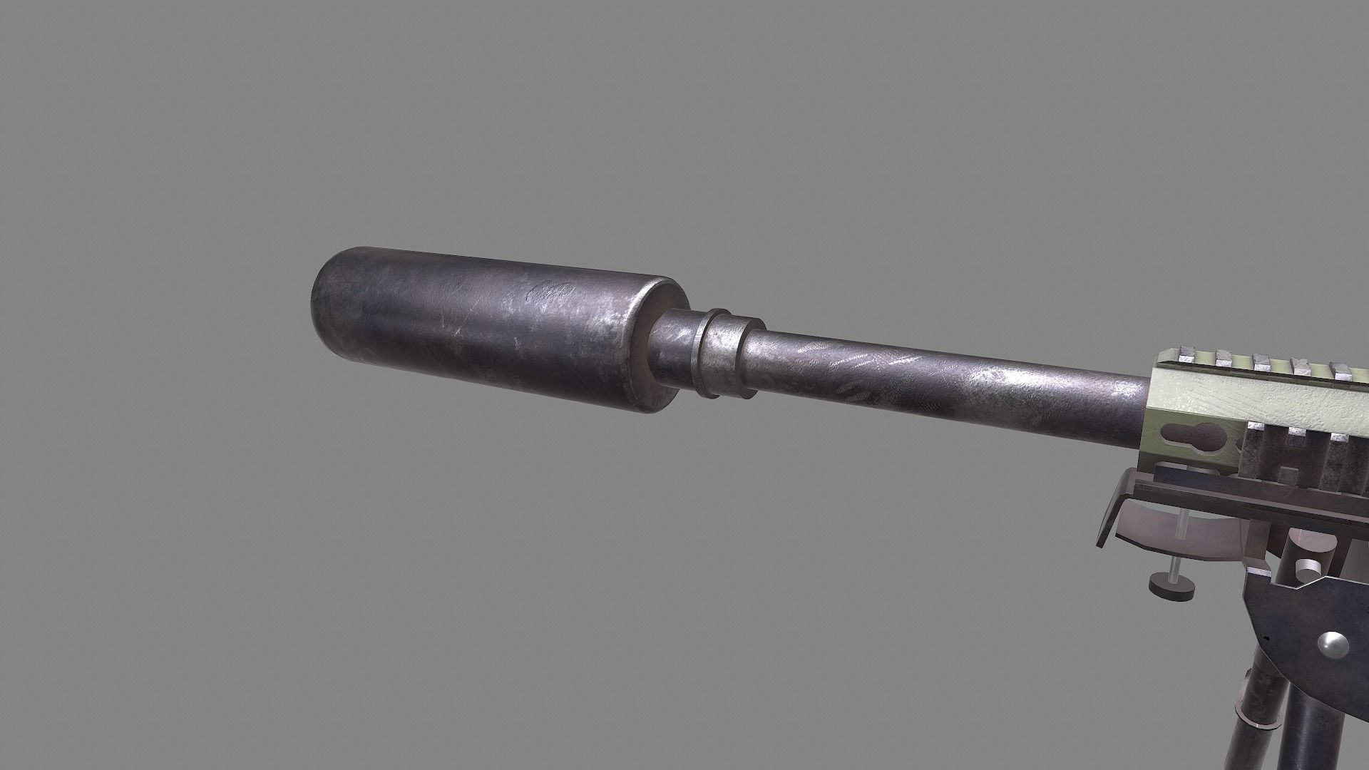 3D model VSV-338 new russian military sniper rifle 4k VR / AR / low ...