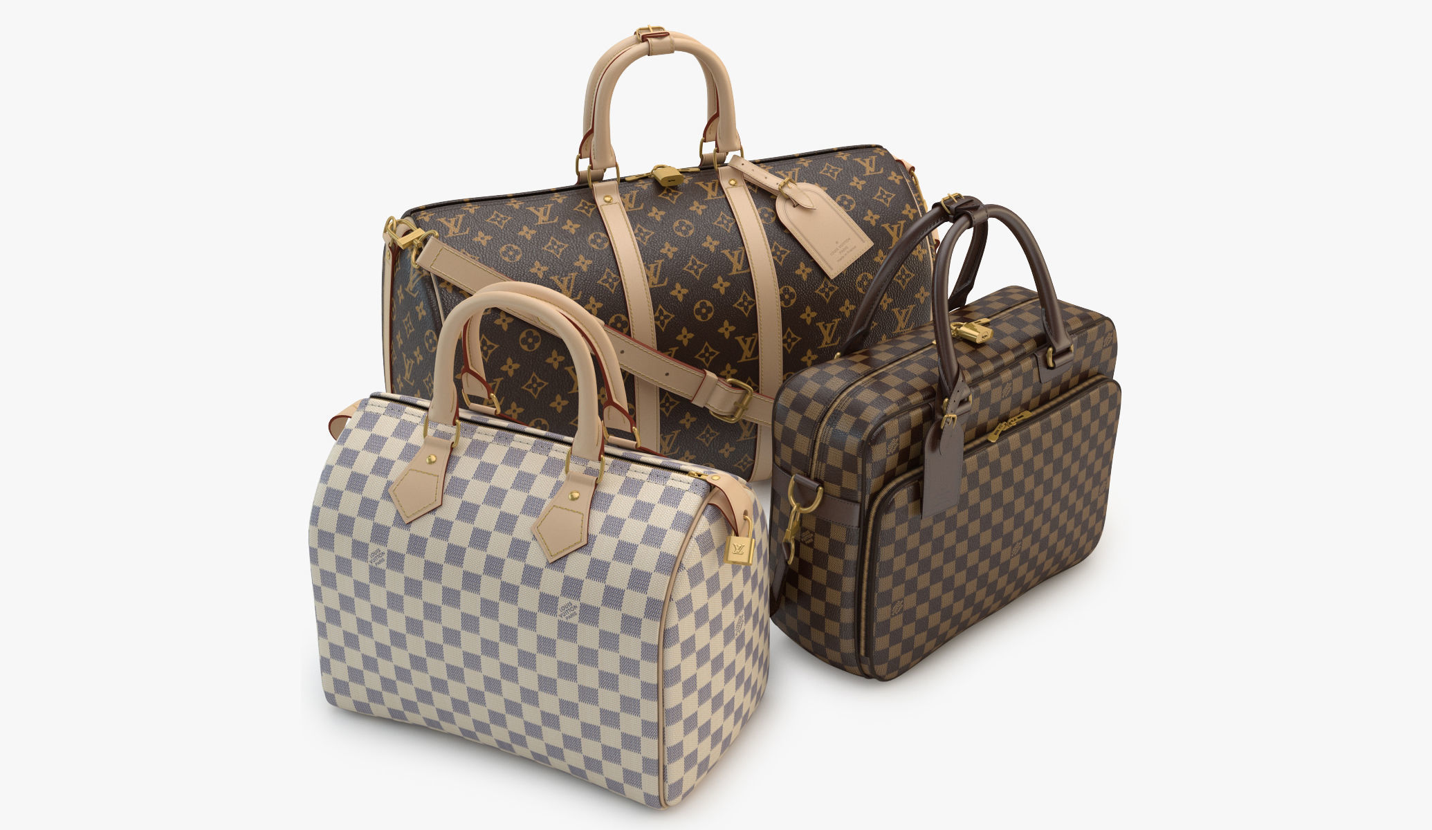 Collections Louis Vuitton 01 3D model | CGTrader