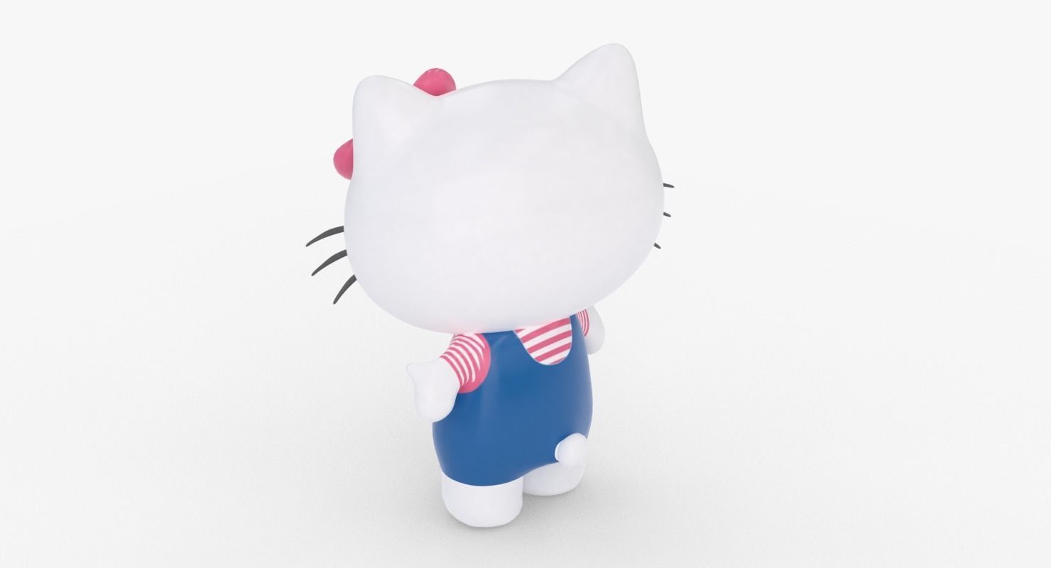 3D model Hello Kitty VR / AR / low-poly | CGTrader