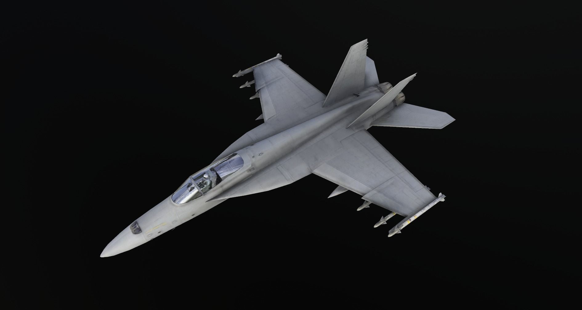 3D model Boeing F18E Super Hornet VR VR / AR / low-poly | CGTrader