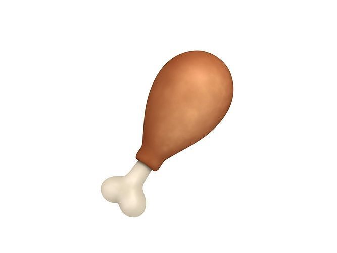 Chicken Leg 3D model | CGTrader