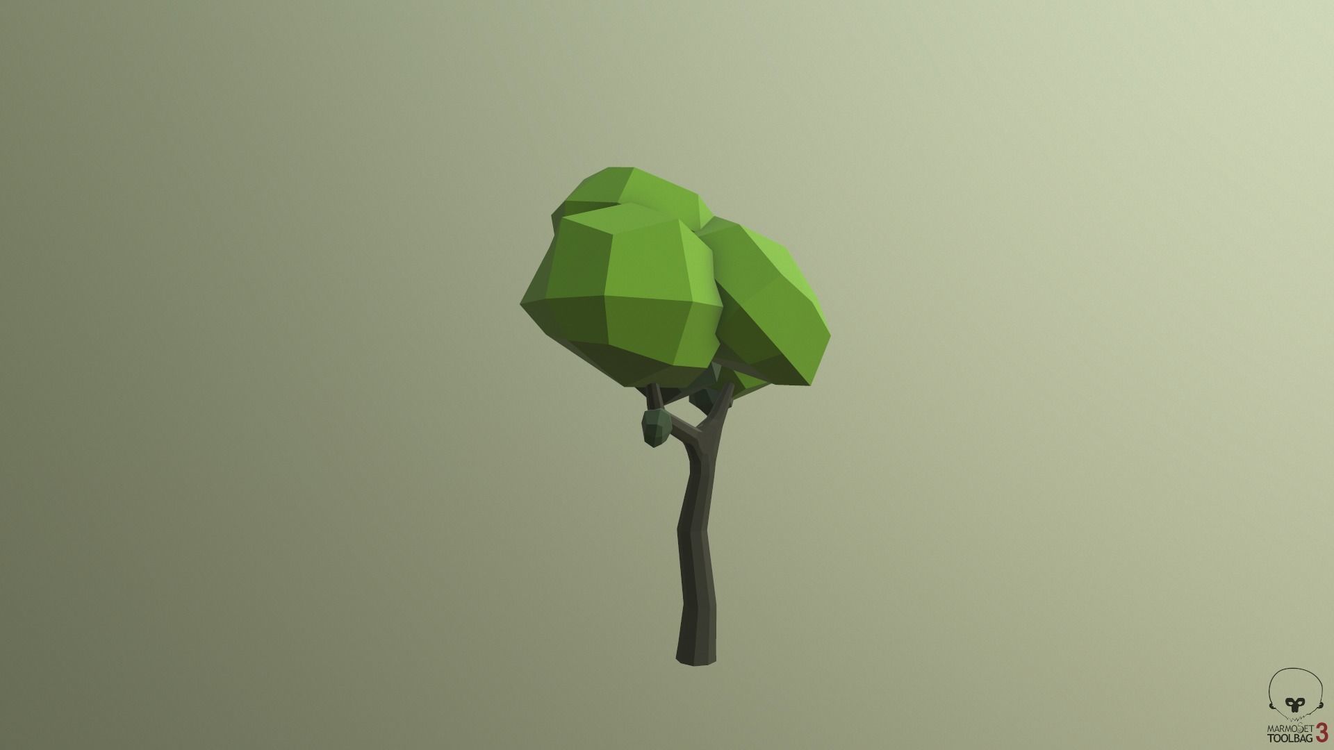 Tree Cartoon Low Poly free VR / AR / low-poly 3D model | CGTrader
