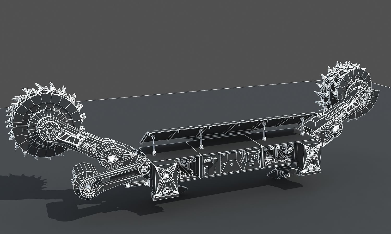 3D model Coal Mining Machine VR / AR / low-poly | CGTrader