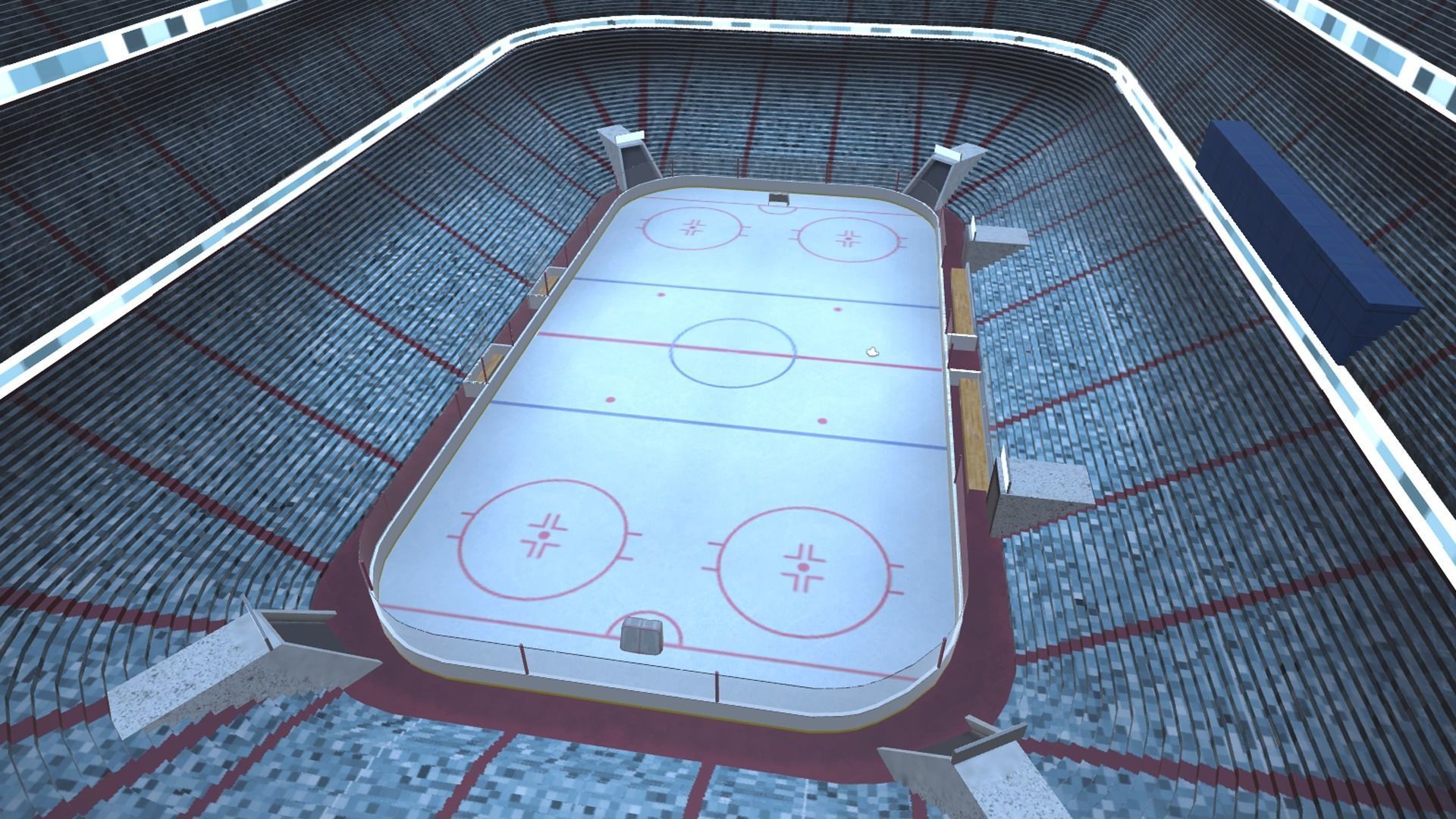 3D model Ice Hockey Arena Stadium Low Poly VR / AR / low-poly | CGTrader