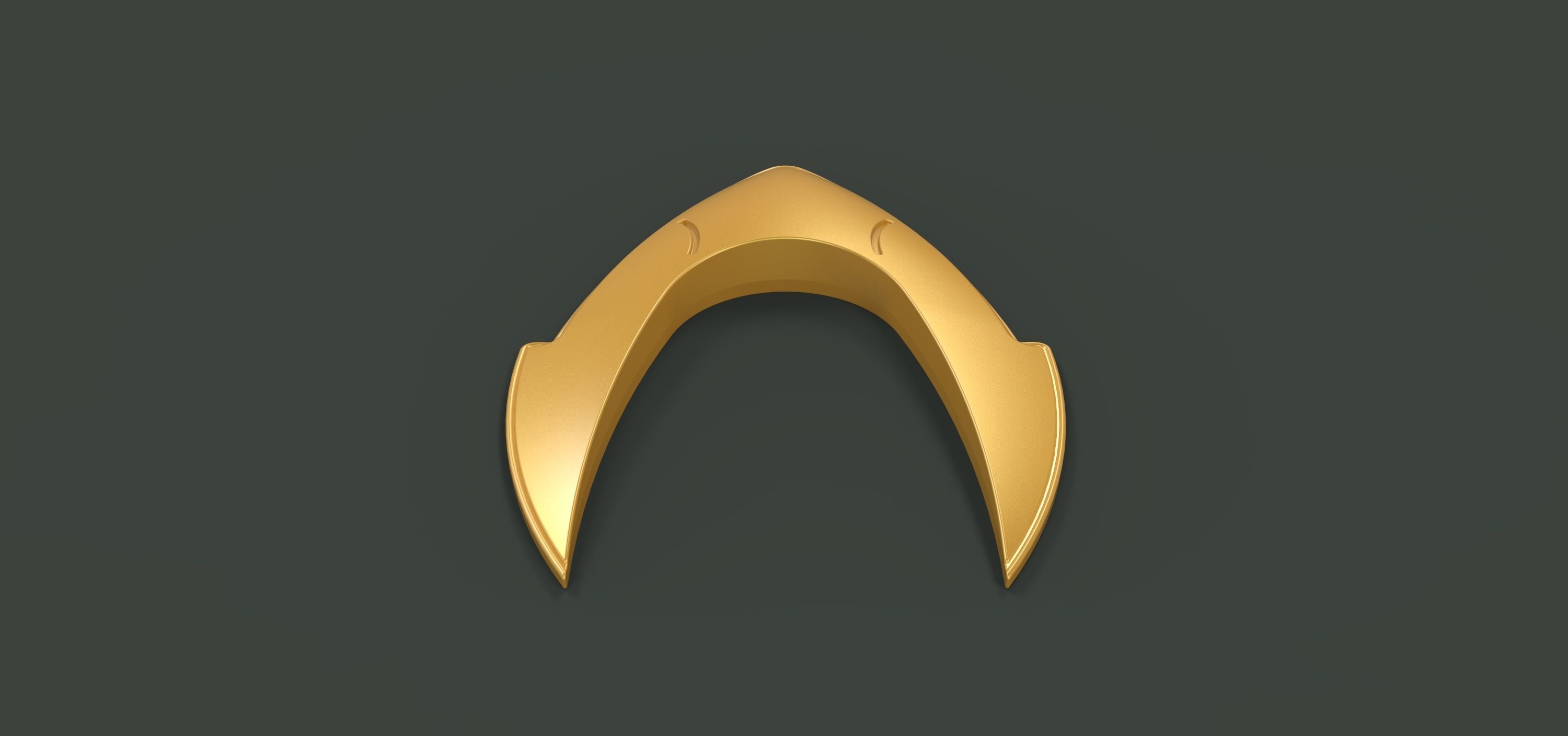 3D printable Emblem of Mera from DC 3D model | CGTrader