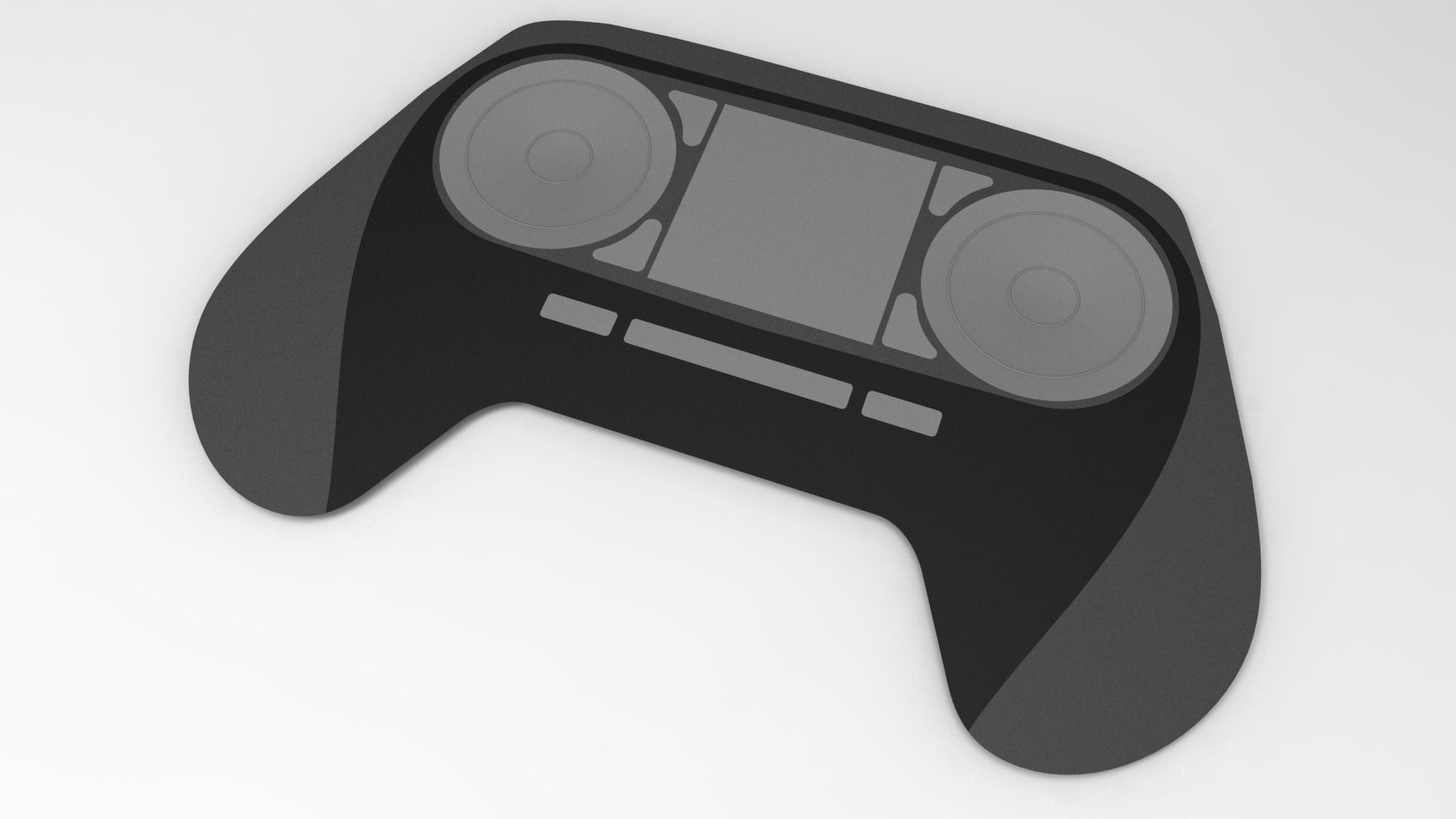 Steam controller free 3D model | CGTrader