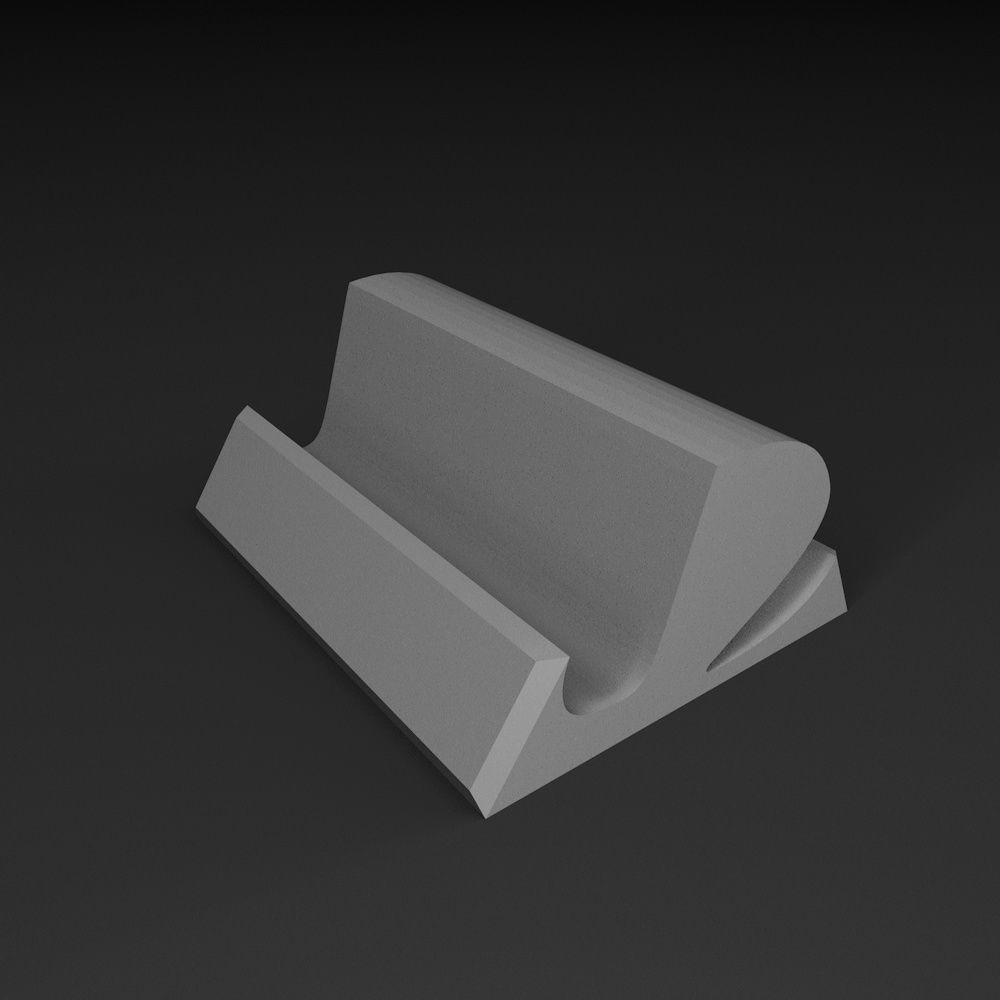 Smartphone Holder Modern Design 3D printable model