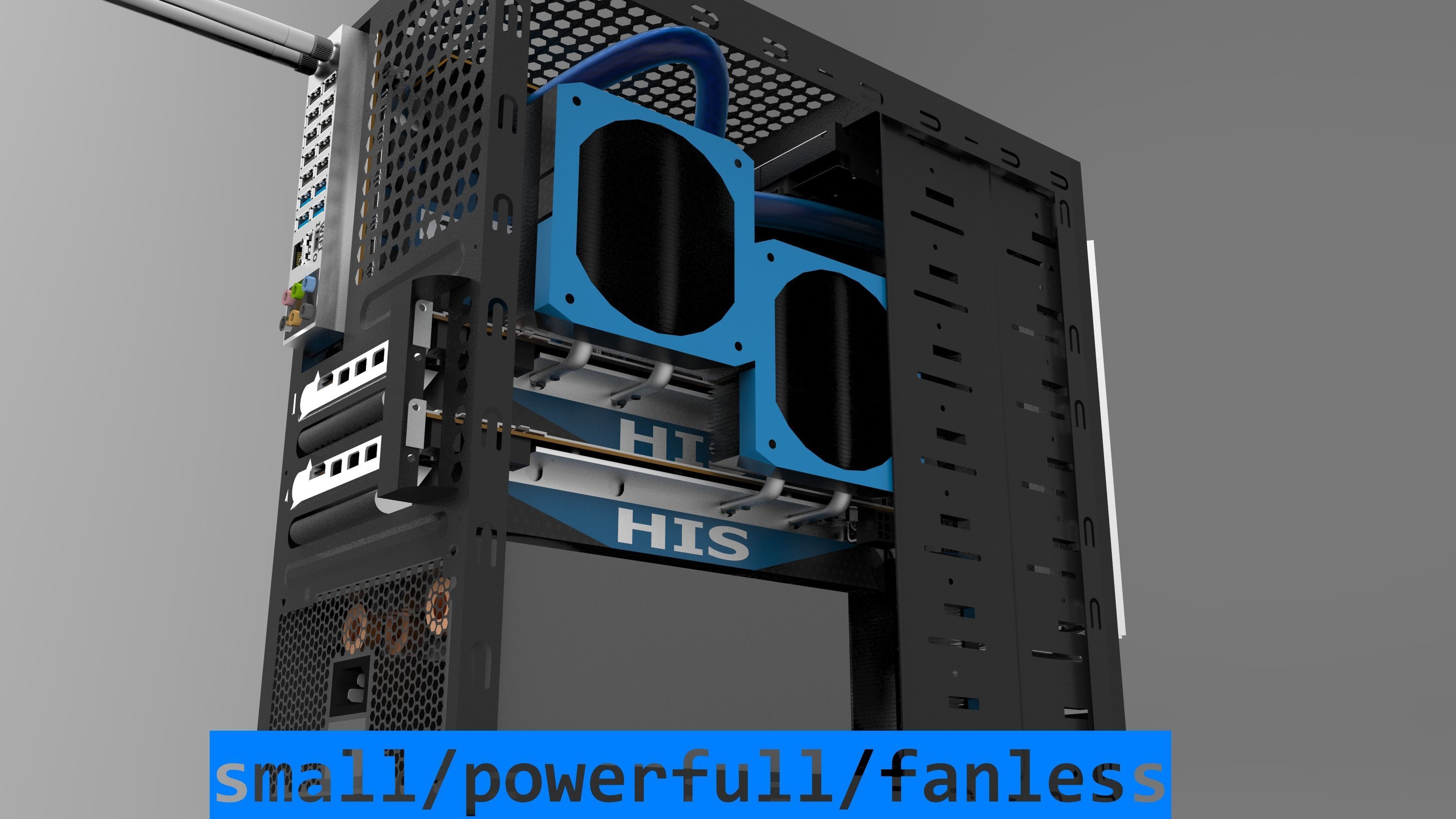 Special PC rigs free 3D model | CGTrader