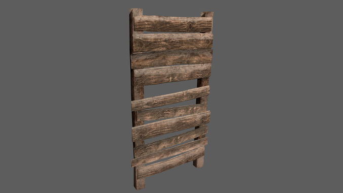 3D model Wood Planks VR / AR / low-poly | CGTrader