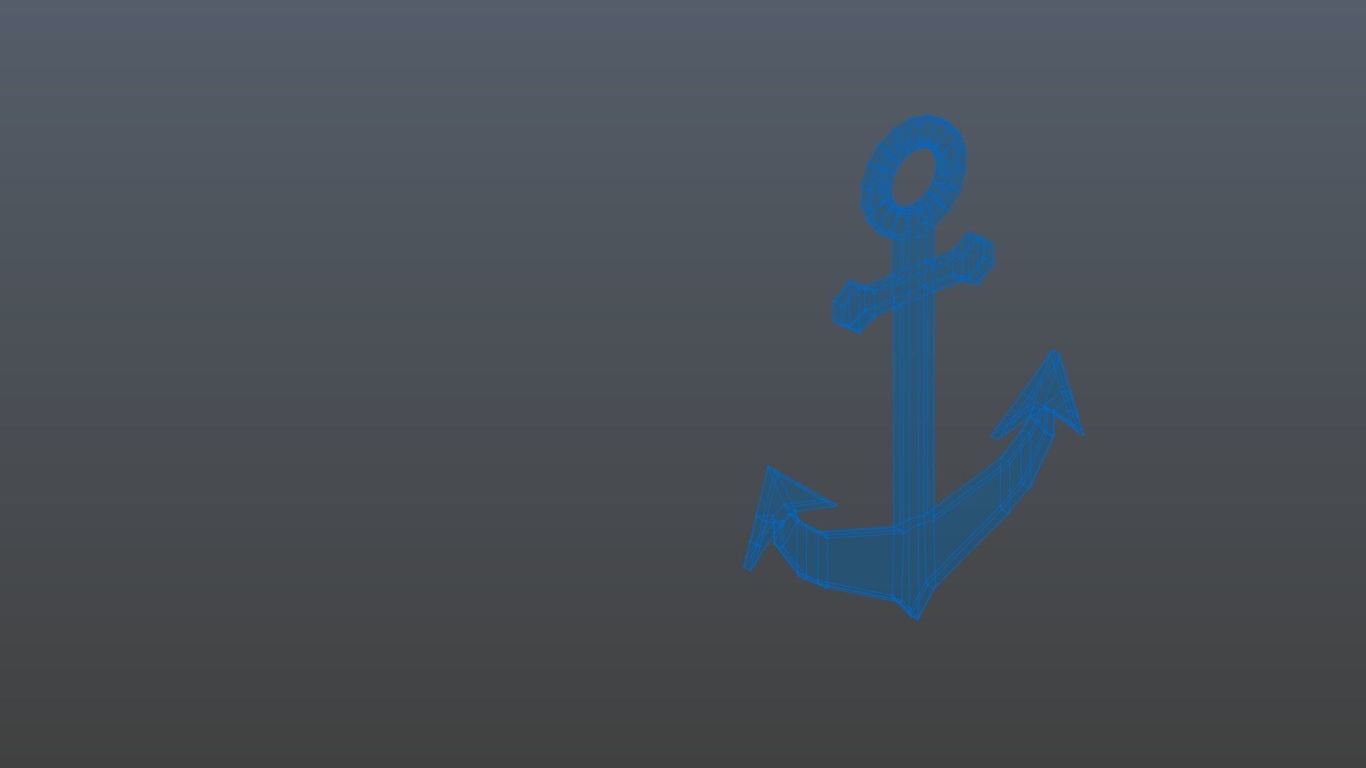 3D model Low poly anchor 2 VR / AR / low-poly | CGTrader