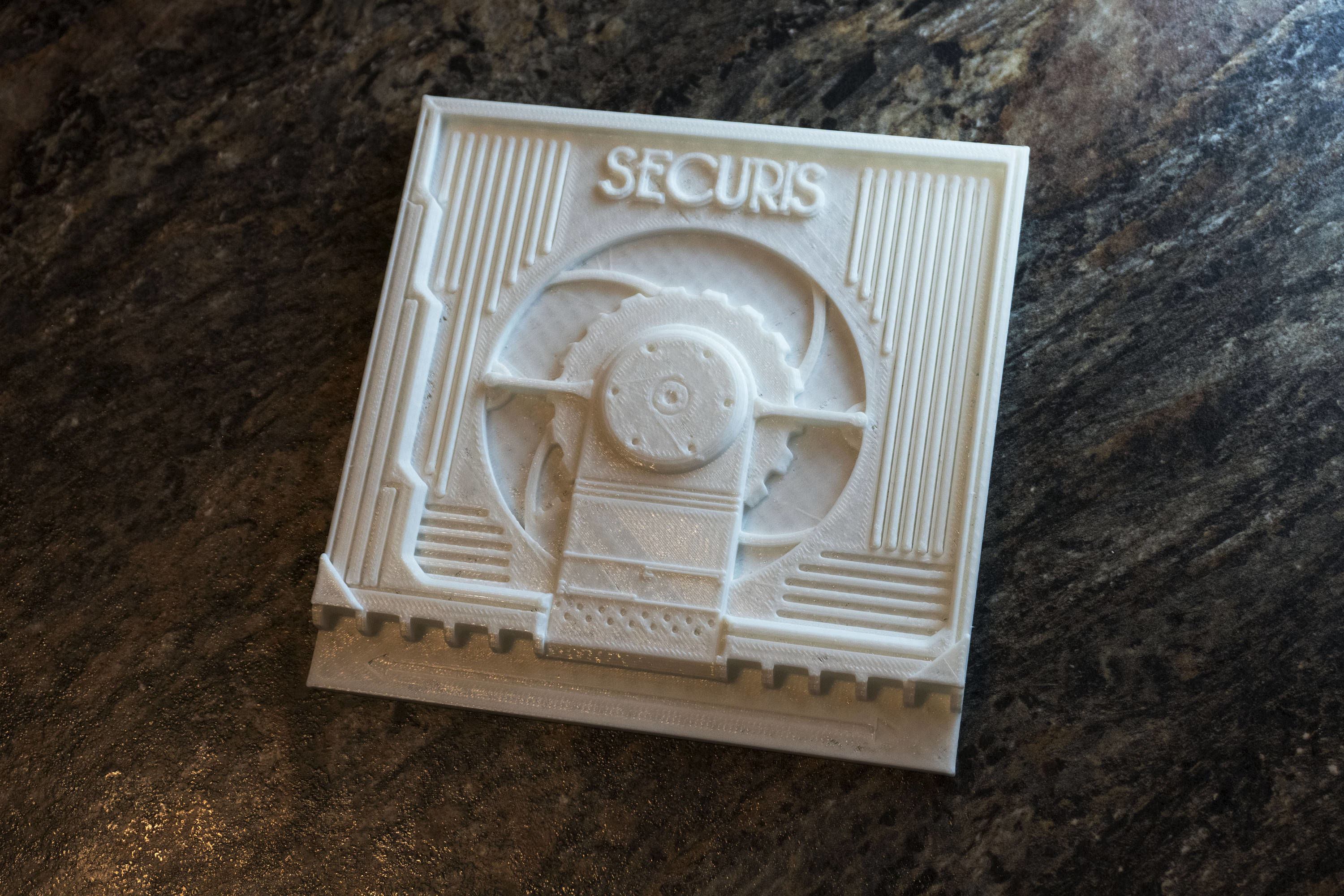 Bioshock Securis Bulkhead Door Miniature 3D model 3D printable | CGTrader