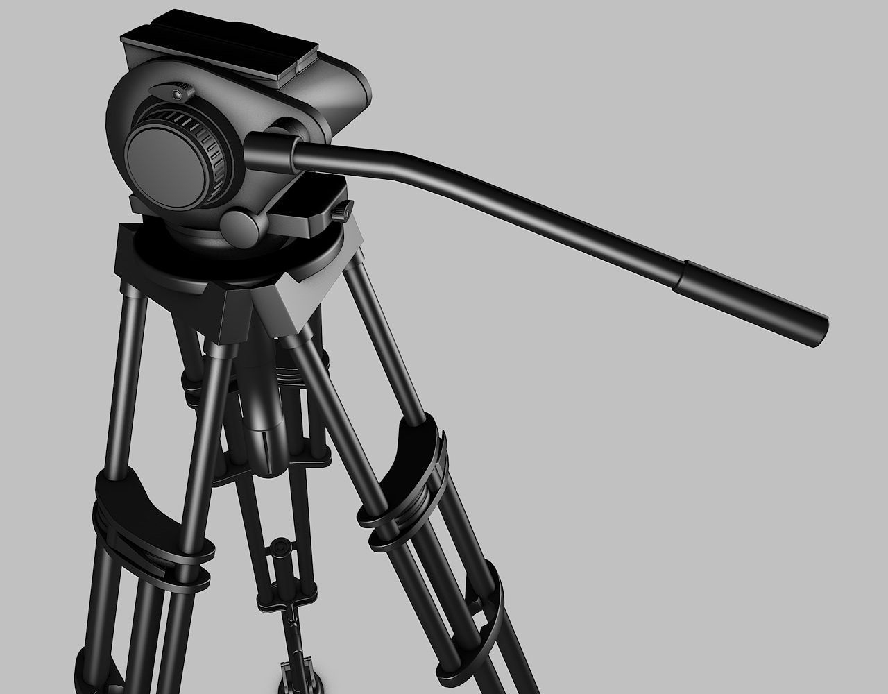 Camera-Tripod 3D model | CGTrader