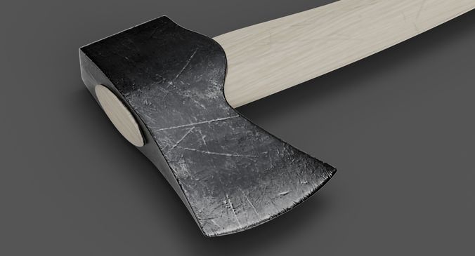 3D model Wood Axe VR / AR / low-poly | CGTrader