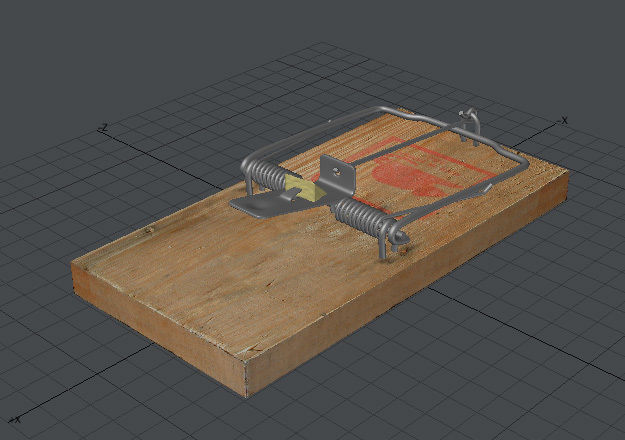 mouse Mousetrap 3D model | CGTrader