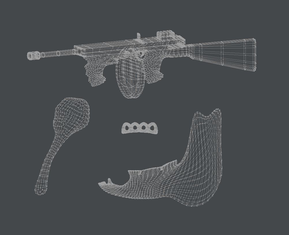 Assorted Weapons 3D model | CGTrader