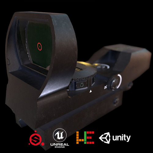 3D model HIE Game Ready Scope D180521 VR / AR / low-poly | CGTrader