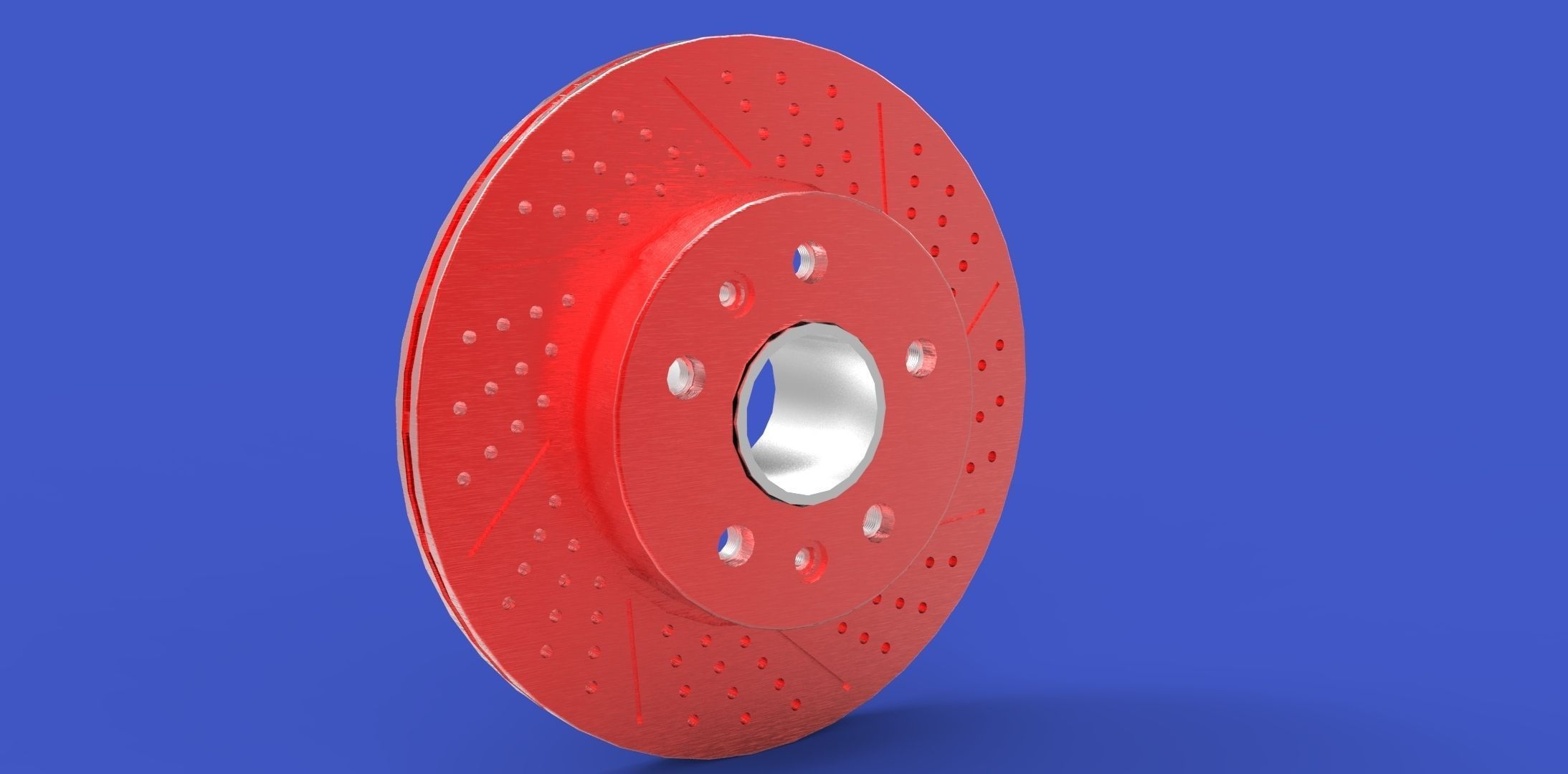 Tire Rim and disk free 3D model | CGTrader