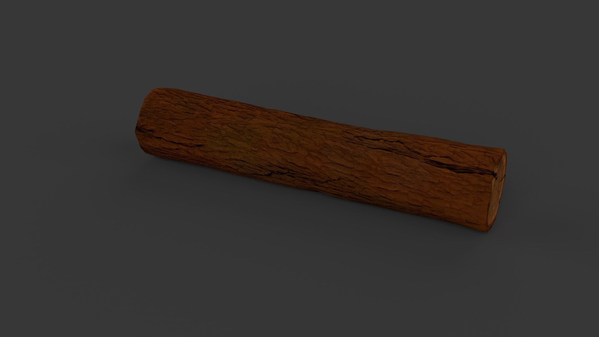 3D model Wood Log Low Poly VR / AR / low-poly | CGTrader