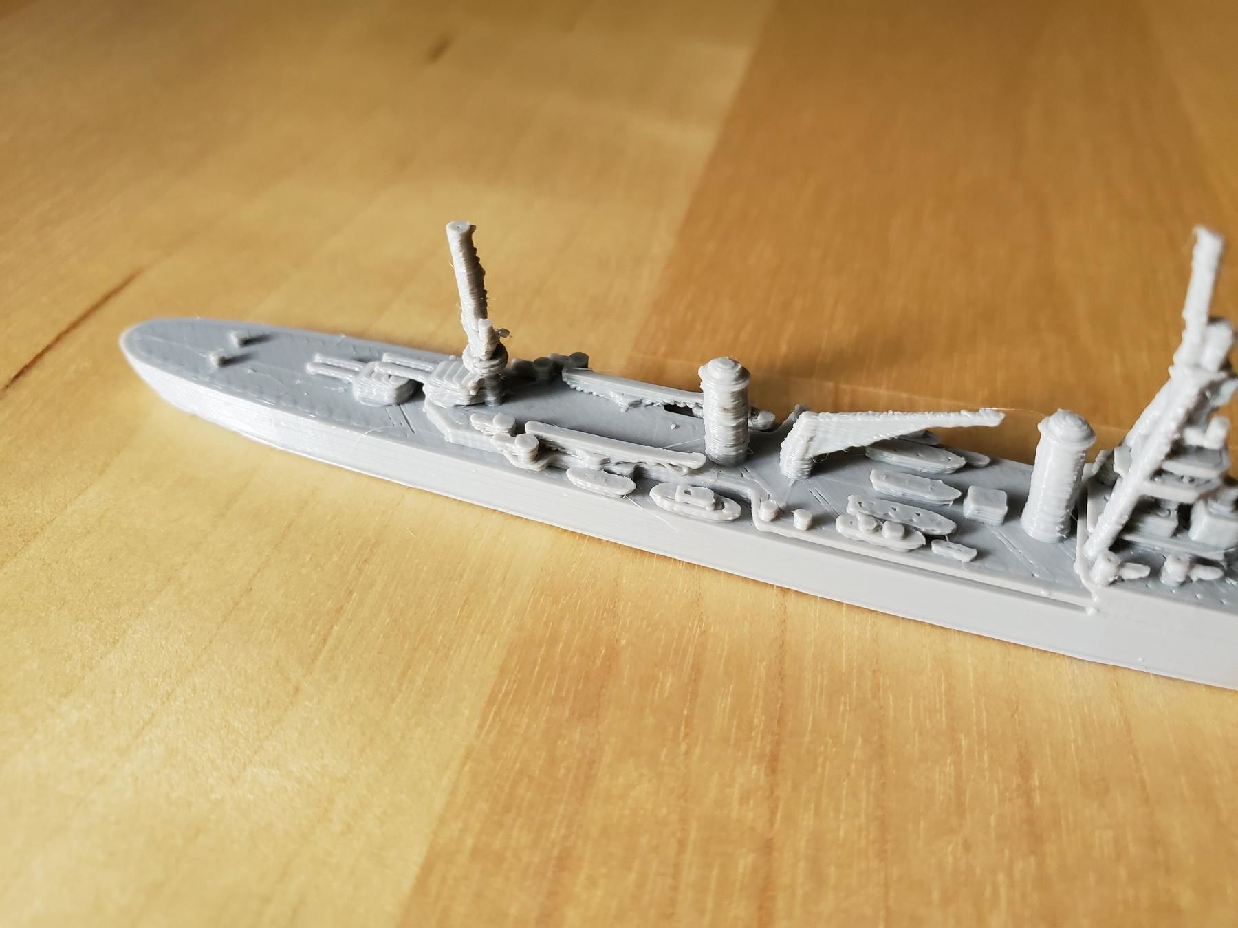 French Suffren Class Cruiser Warship 3D model 3D printable | CGTrader