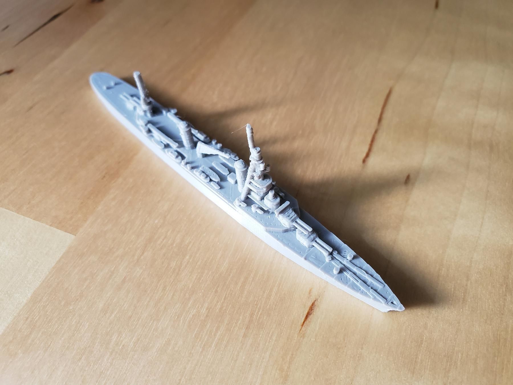 French Suffren Class Cruiser Warship 3D model 3D printable | CGTrader