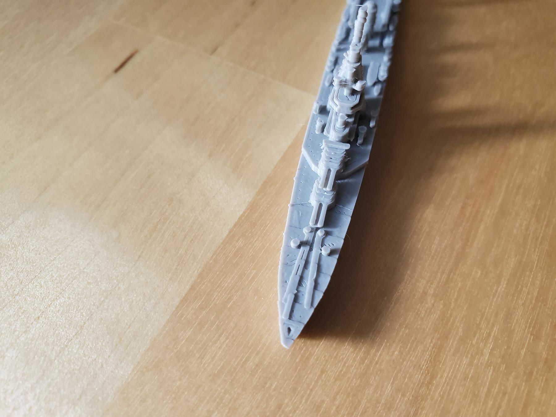 French Suffren Class Cruiser Warship 3D model 3D printable | CGTrader