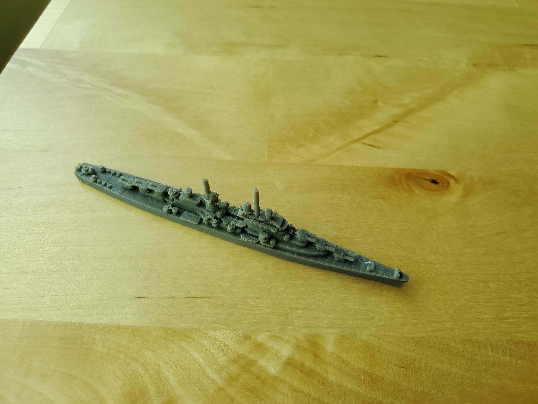 US Atlanta Class Cruiser Warship 3D model 3D printable | CGTrader