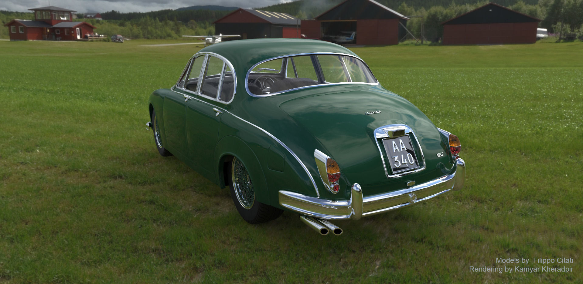 Jaguar Mark 2 New Version free 3D model | CGTrader