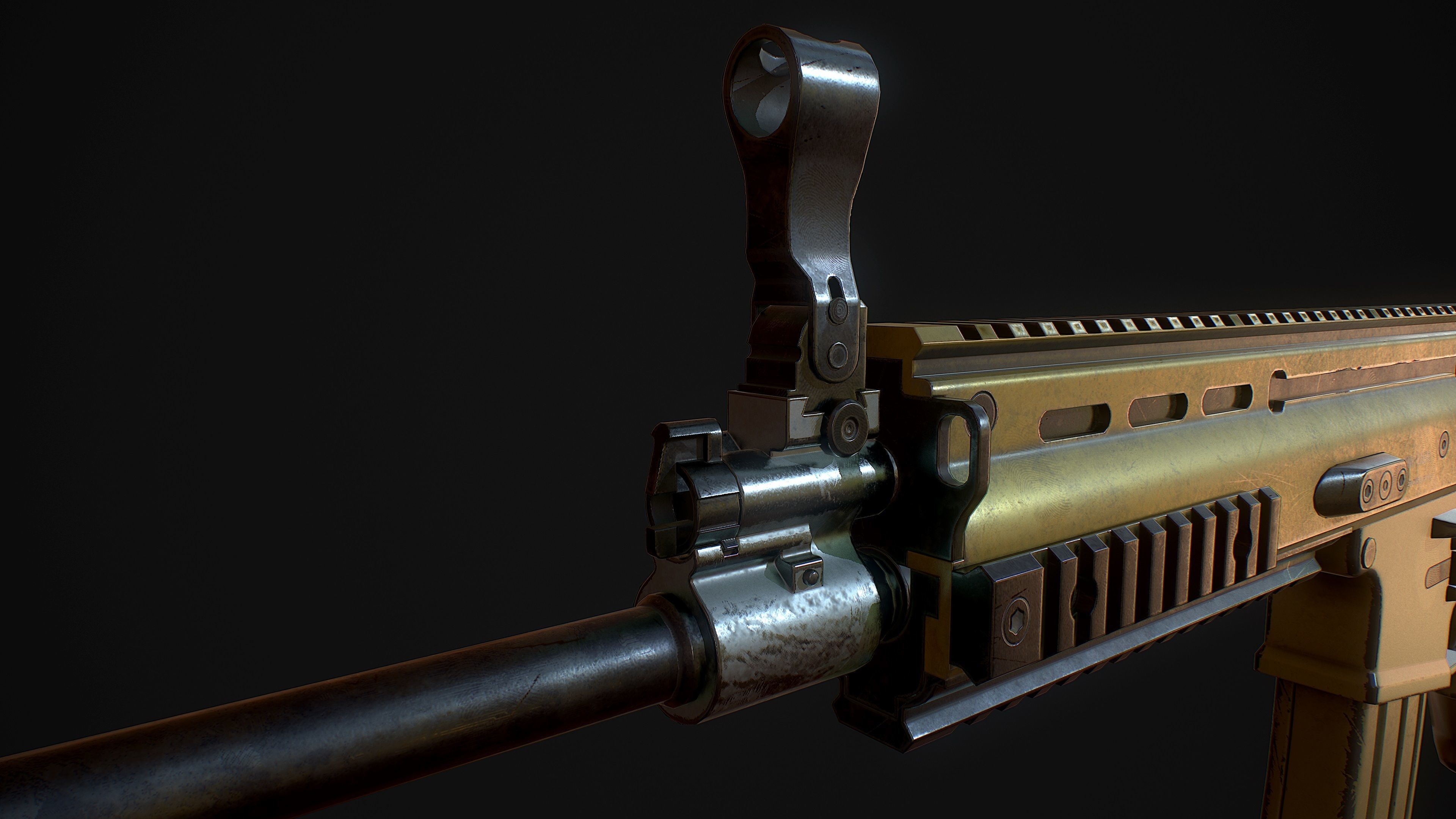 3D model SCAR L VR / AR / low-poly | CGTrader