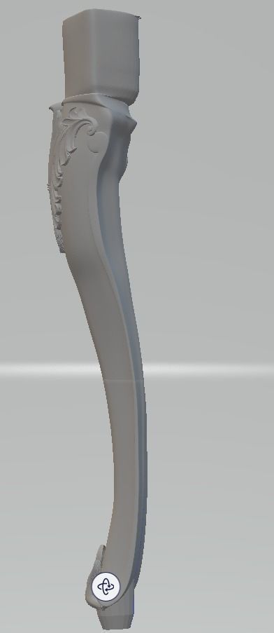 table leg 3D model 3D printable | CGTrader
