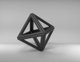 Octahedron 3D Printing Models | CGTrader