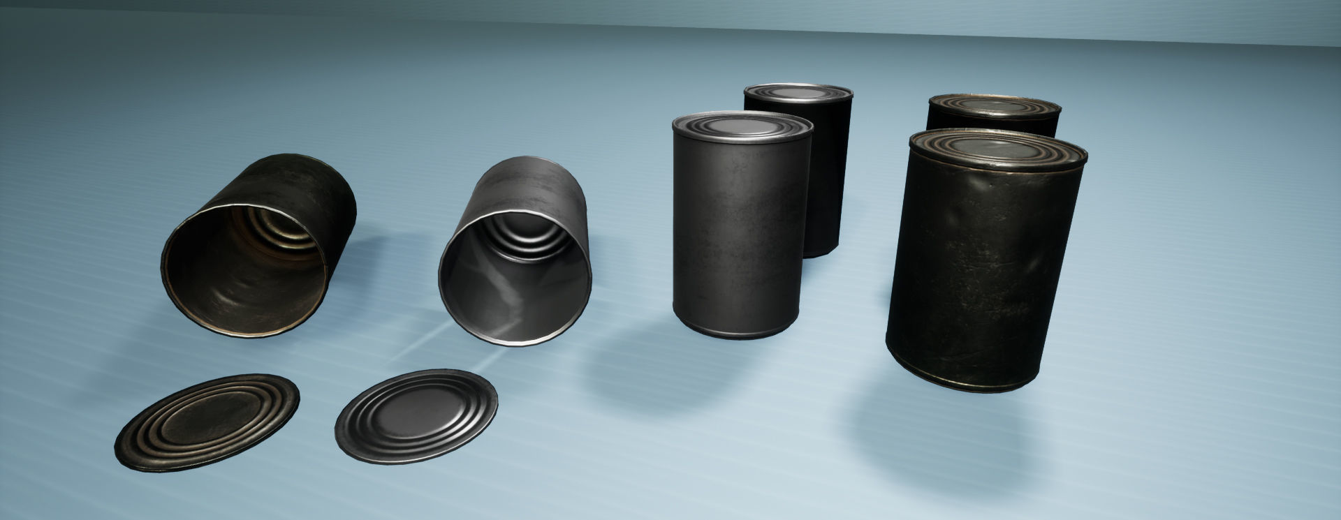 3D model Food Can Pack Low Poly VR / AR / low-poly | CGTrader