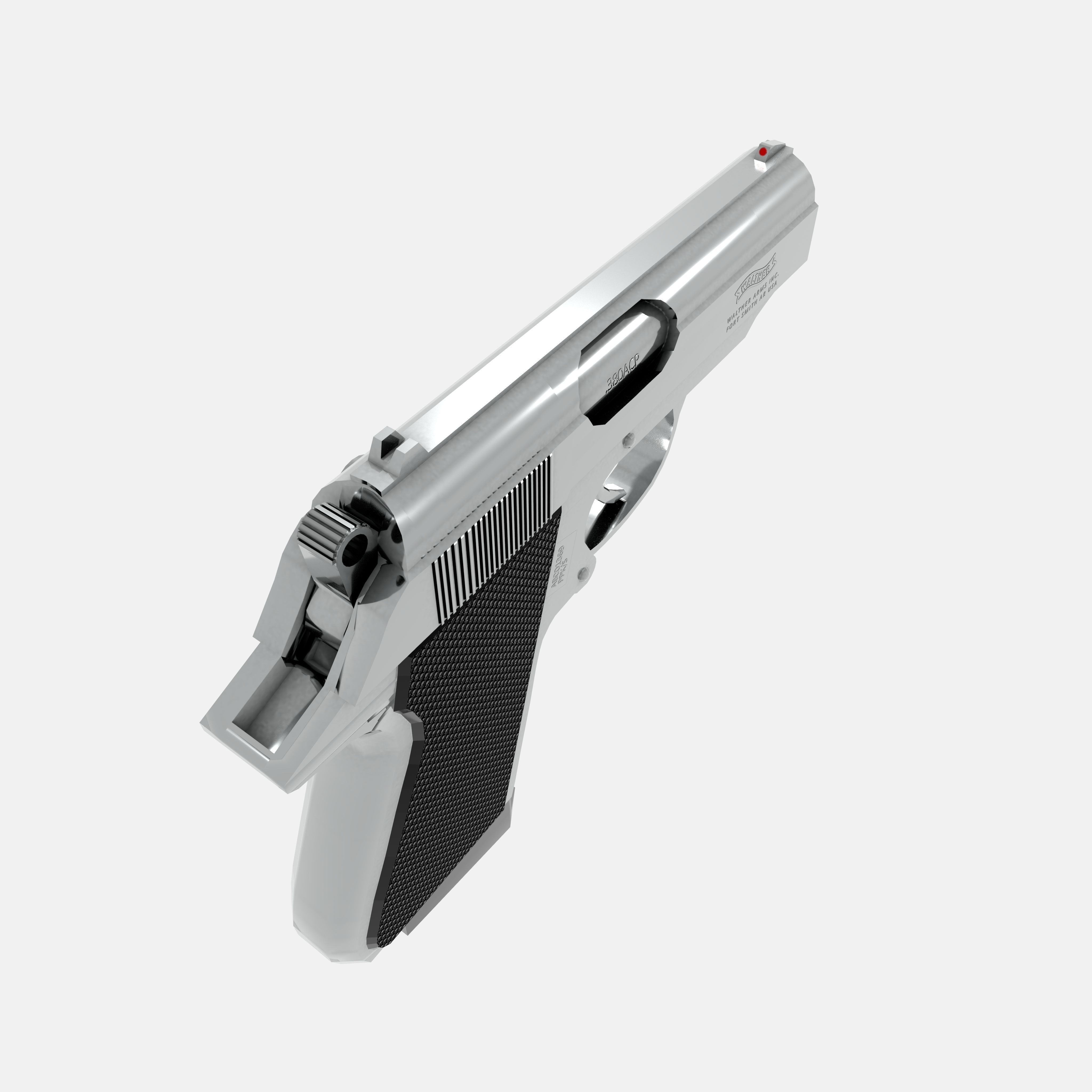 PPKS Pistol free 3D model | CGTrader