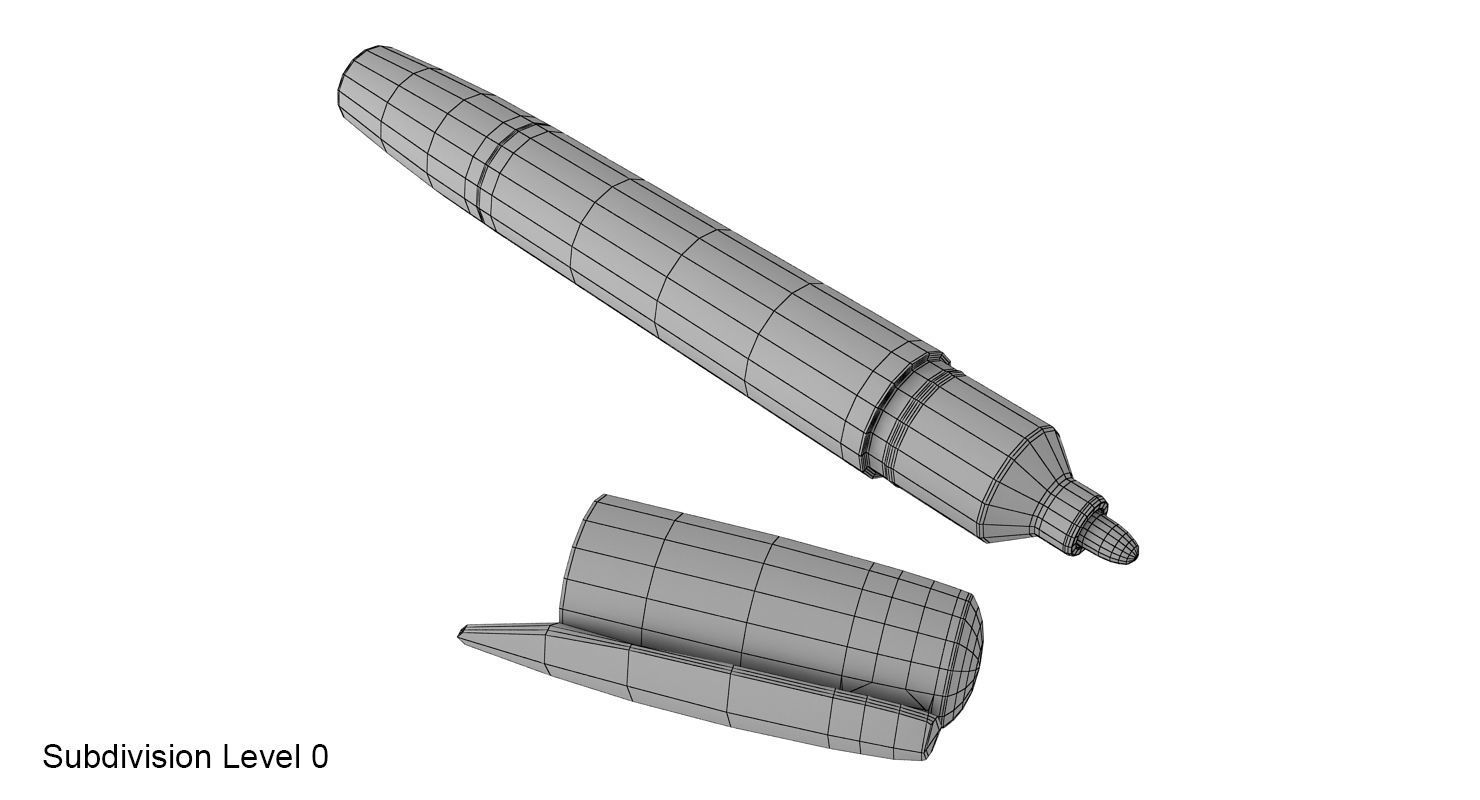 Marker 3D model | CGTrader