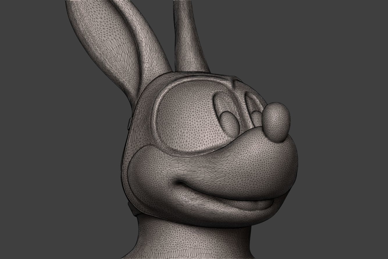 Hare 2 3D model 3D printable | CGTrader