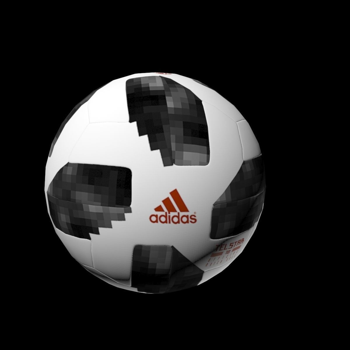 Adidas Telstar 18 free VR / AR / low-poly 3D model | CGTrader