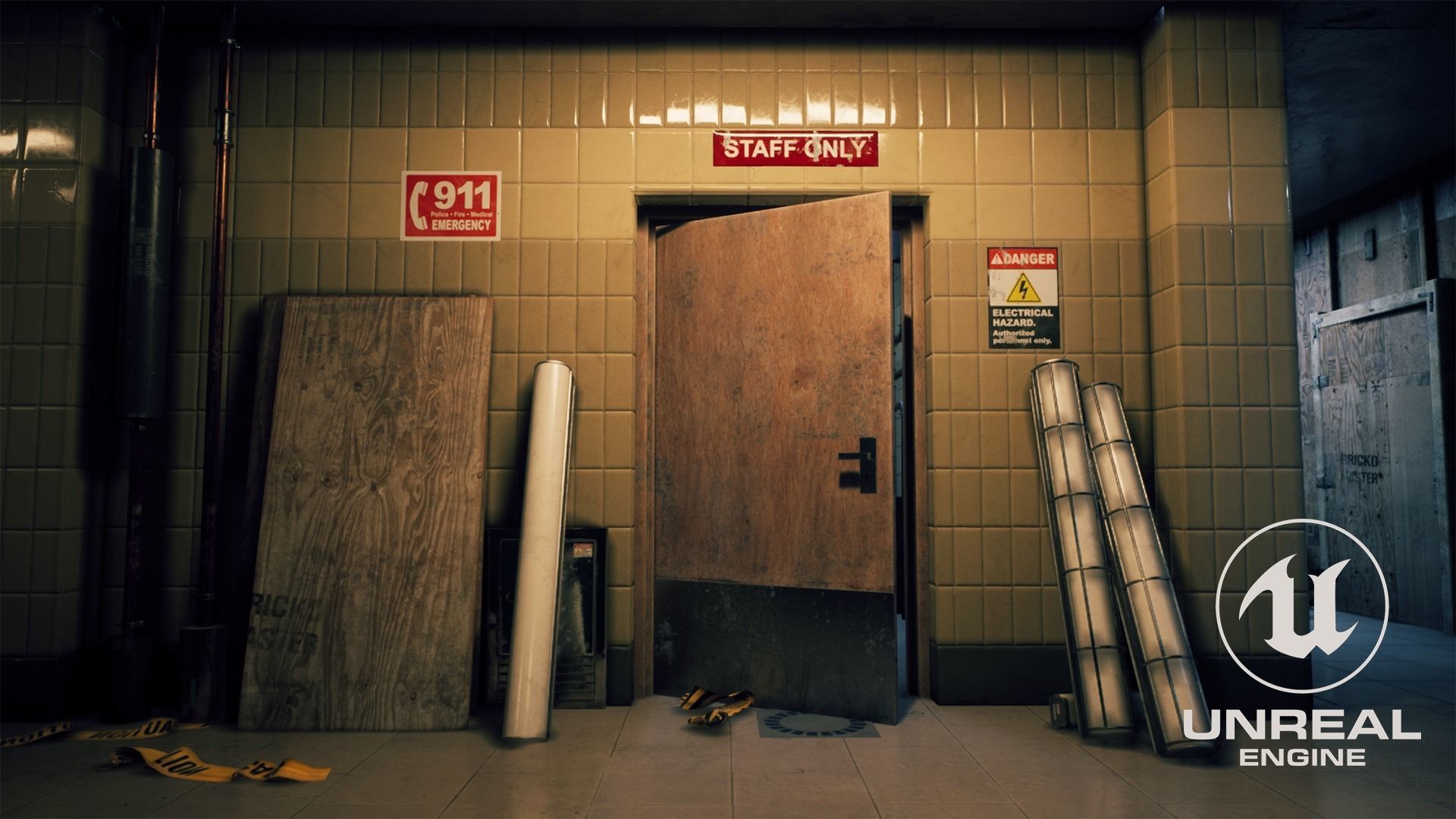 3D model Metro station modular kit VR / AR / low-poly | CGTrader