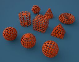 Geometric 3D Models | CGTrader
