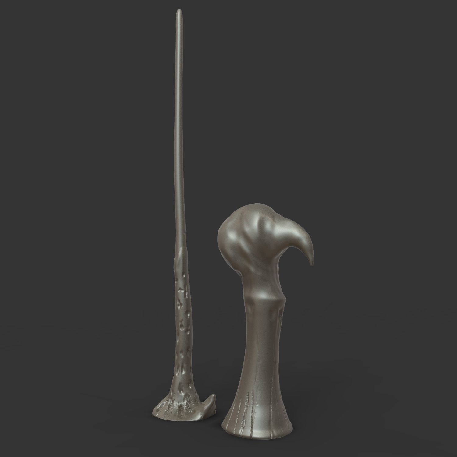 VOLDEMORT WAND - HARRY POTTER 3D model 3D printable | CGTrader