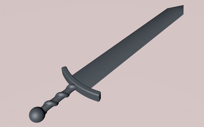Sword cool free 3D model | CGTrader