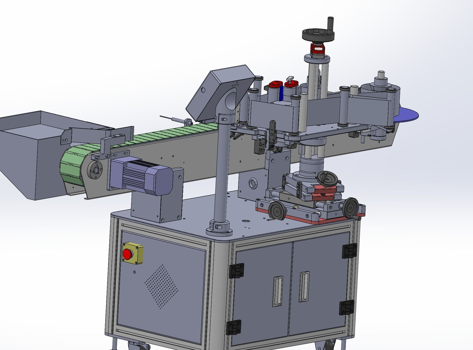 Labeling machine 3D model | CGTrader