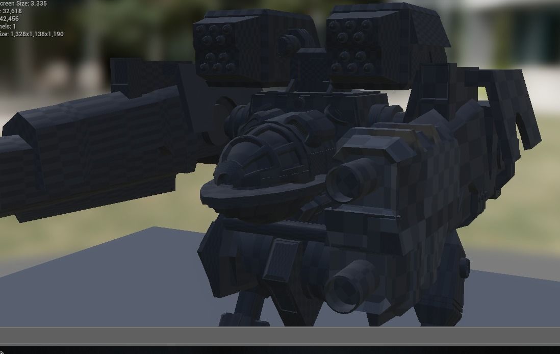 War Mech 3D model | CGTrader