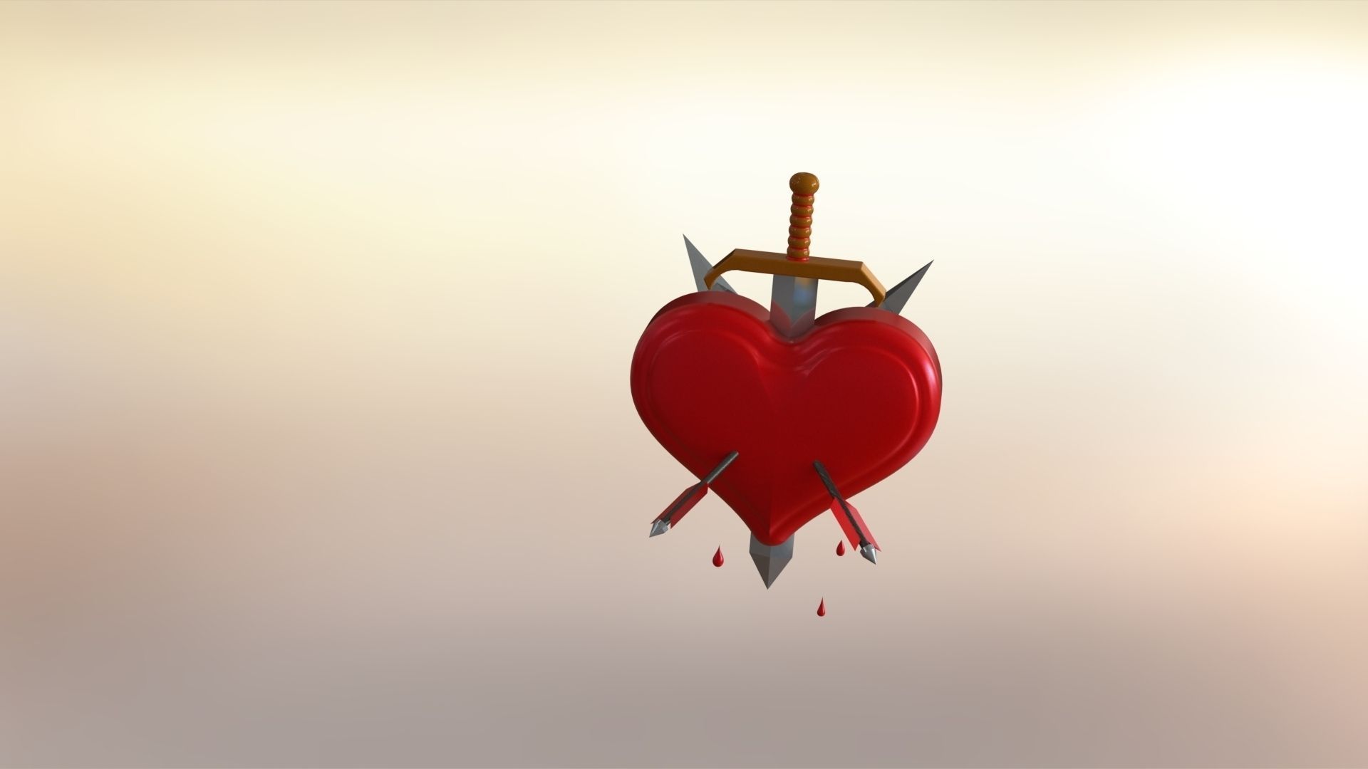 Heart free 3D model | CGTrader
