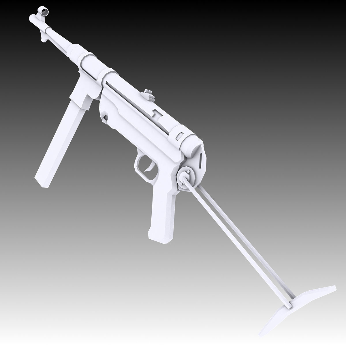 MP40 3d Model 3D model | CGTrader