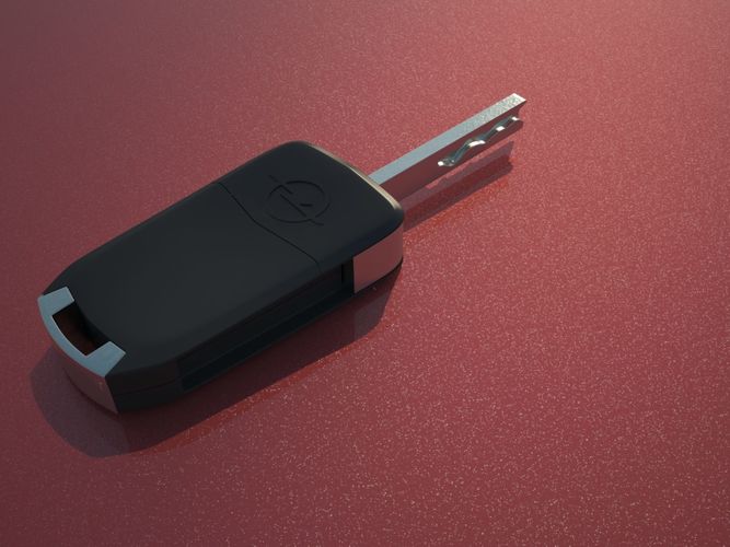 OPEL Key 3D model | CGTrader