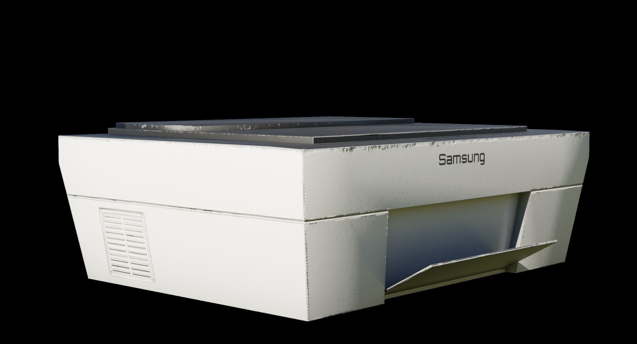 Printer - Low Poly free 3D model | CGTrader