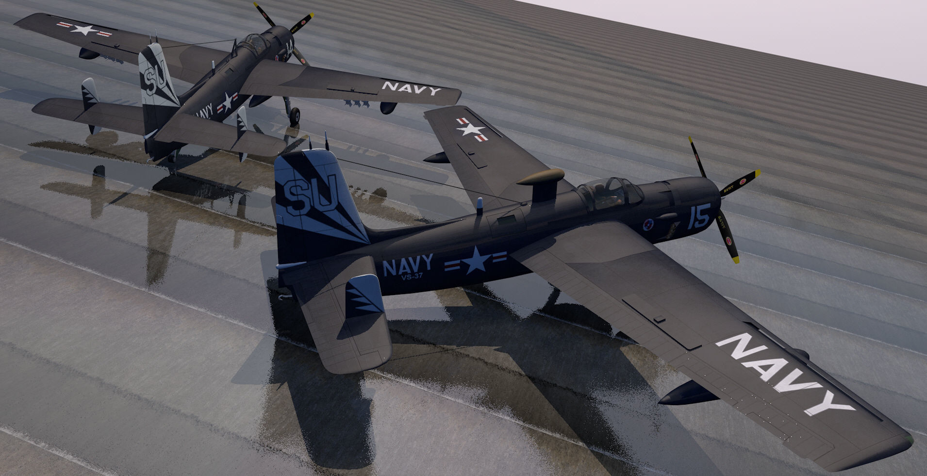 Grumman AF Guardian 3D model | CGTrader